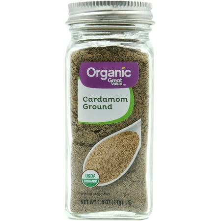 Great Value Organic Cardamom Ground, 1.8 oz - Walmart.com