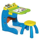 Crayola Desk N Draw 2-in-1 Studio Art Easel With Seat and Storage ...