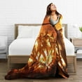 Avatar Fire and Ash Throw Blanket – Ultra-Soft Flannel, Perfect Gift ...