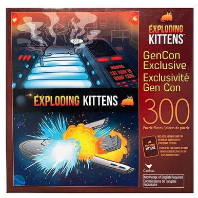 Exploding Kittens GenCon Exclusive 300 Piece Puzzle | Walmart Canada