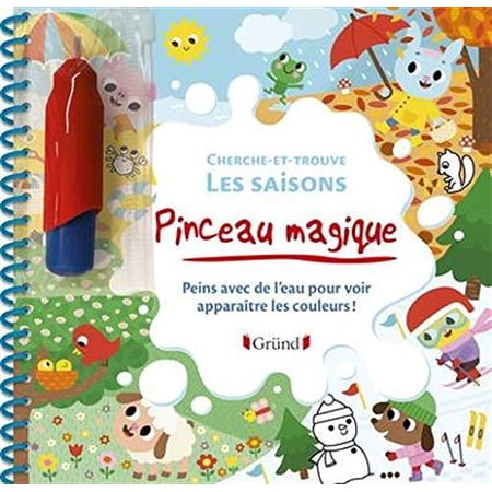 Cherche-et-trouve Les Saisons / Pinceau magique (French Book) | Walmart ...