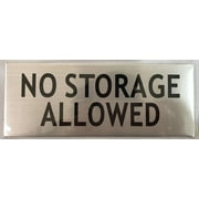 Storage Fee Sign