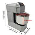 30L Commercial Dough Mixer Electric Dough Blender Kneading Machine Flour Mixing Machine with ...