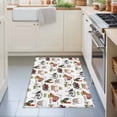 2x3 Ft Entryway Area Rug, Country Farm Kitchen Rug Runner Washable ...
