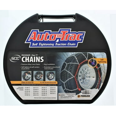 Peerless Chain Company Auto-Trac Self-Tightening Tire Chains, #0154705 ...