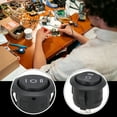 Black Round Rocker Switch 20mm SPDT 3 Pins Toggle Switch for Car ...