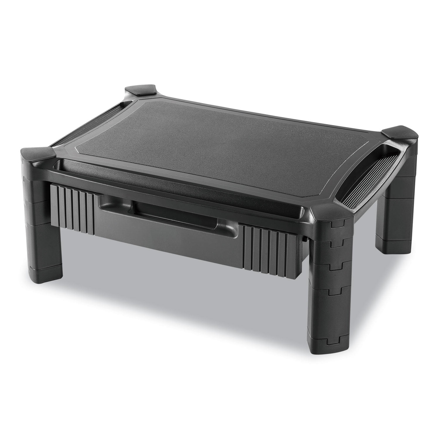 Innovera Large Monitor Stand with Cable Management and Drawer, 18 3/8 ...