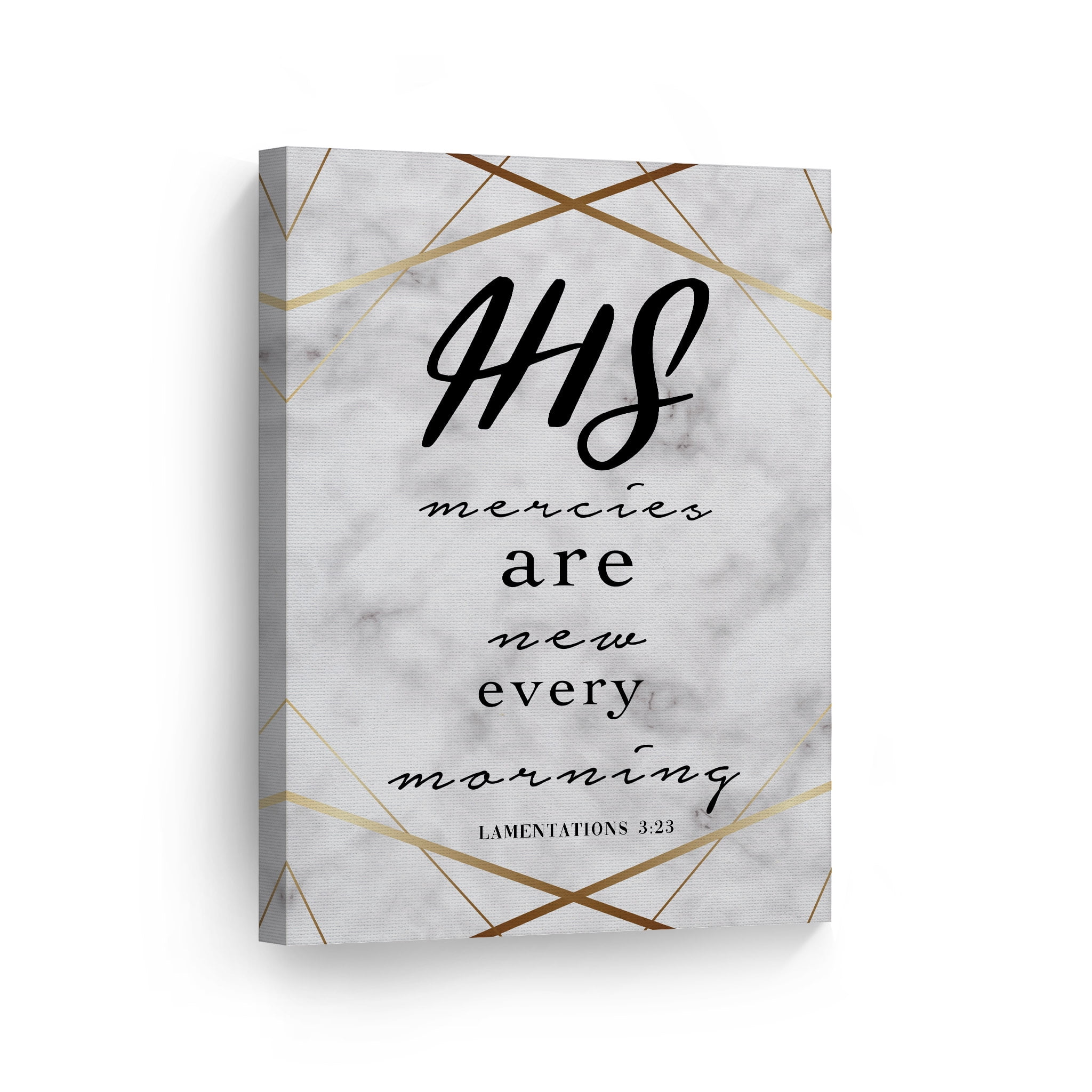 Smile Art Design His mercies are new every morning Scripture Wall Art ...