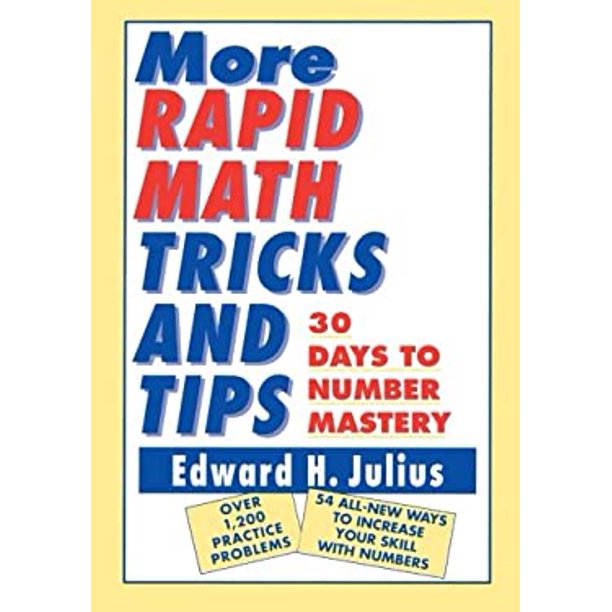 Math Tricks Multiplication