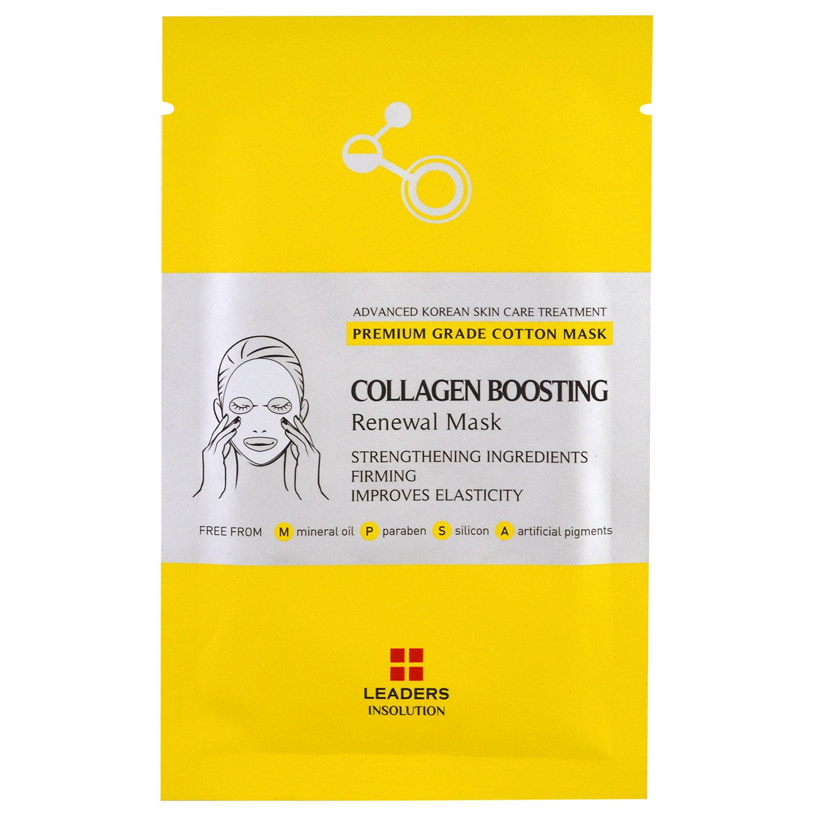 Leaders, Collagen Boosting Renewal Mask, 1 Mask - Walmart.com