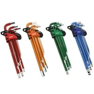 Eklind Tool Double-Ball-Hex-L Assorted Metric and SAE Long Arm Double ...