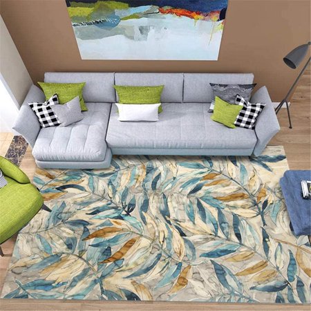 Small Doormat Rugs For Living Room Sale Covered With Hand-Painted Gray ...