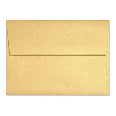 #5 1/2 Coin Envelopes (3 1/8 x 5 1/2) - Silver Metallic (50 Qty ...