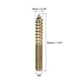 M6x50mm Hanger Bolts, 24 Pack Double Ended Thread Dowel Screws ...