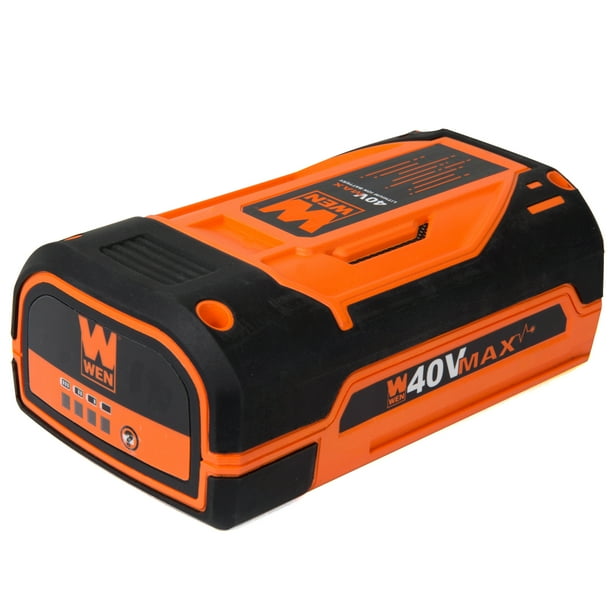 WEN 40V Max Lithium-Ion 4Ah Rechargeable Battery - Walmart.com ... WEN 40V Max Lithium-Ion 4Ah Rechargeable Battery - Walmart.com ...