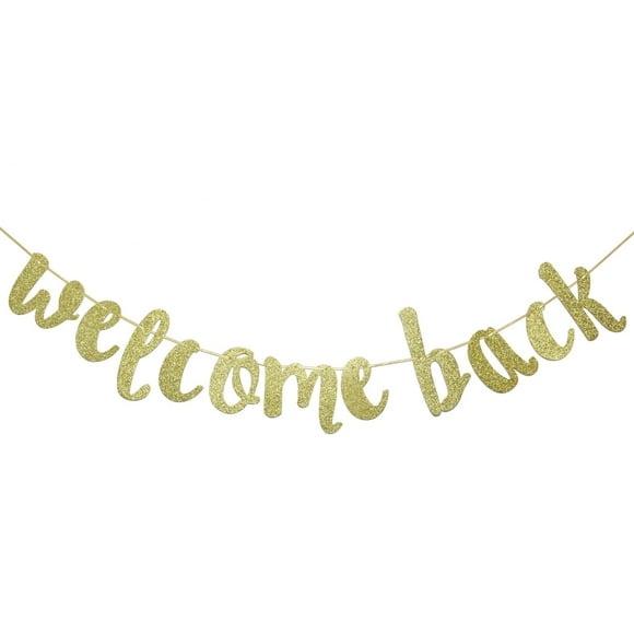 Welcome Back Banner
