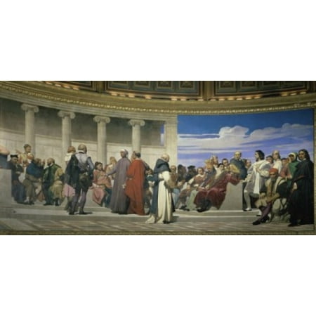 Hemicycle de l'Ecole des Beaux Arts , 1841 , Paul Delaroche (1797-1856 ...