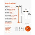 3/4 Ton Underhoist Support Stand – Heavy Duty Round Base Jack Stand ...