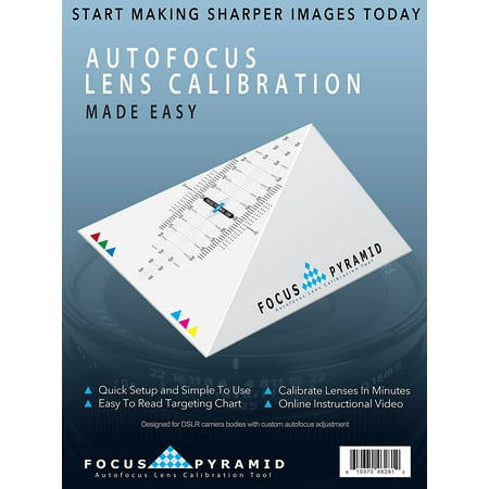 Focus Pyramid AutoFocus Lens Calibration Tool Focusing Target & Test ...