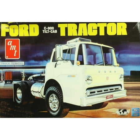 AMT 1:25 Ford C-900 Tilt-Cab Tractor Plastic Model Kit #38685 - Walmart.com