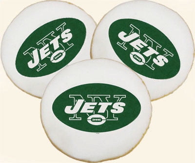 New York Jets Cookies - NFL Football Tailgate Parties - Walmart.com