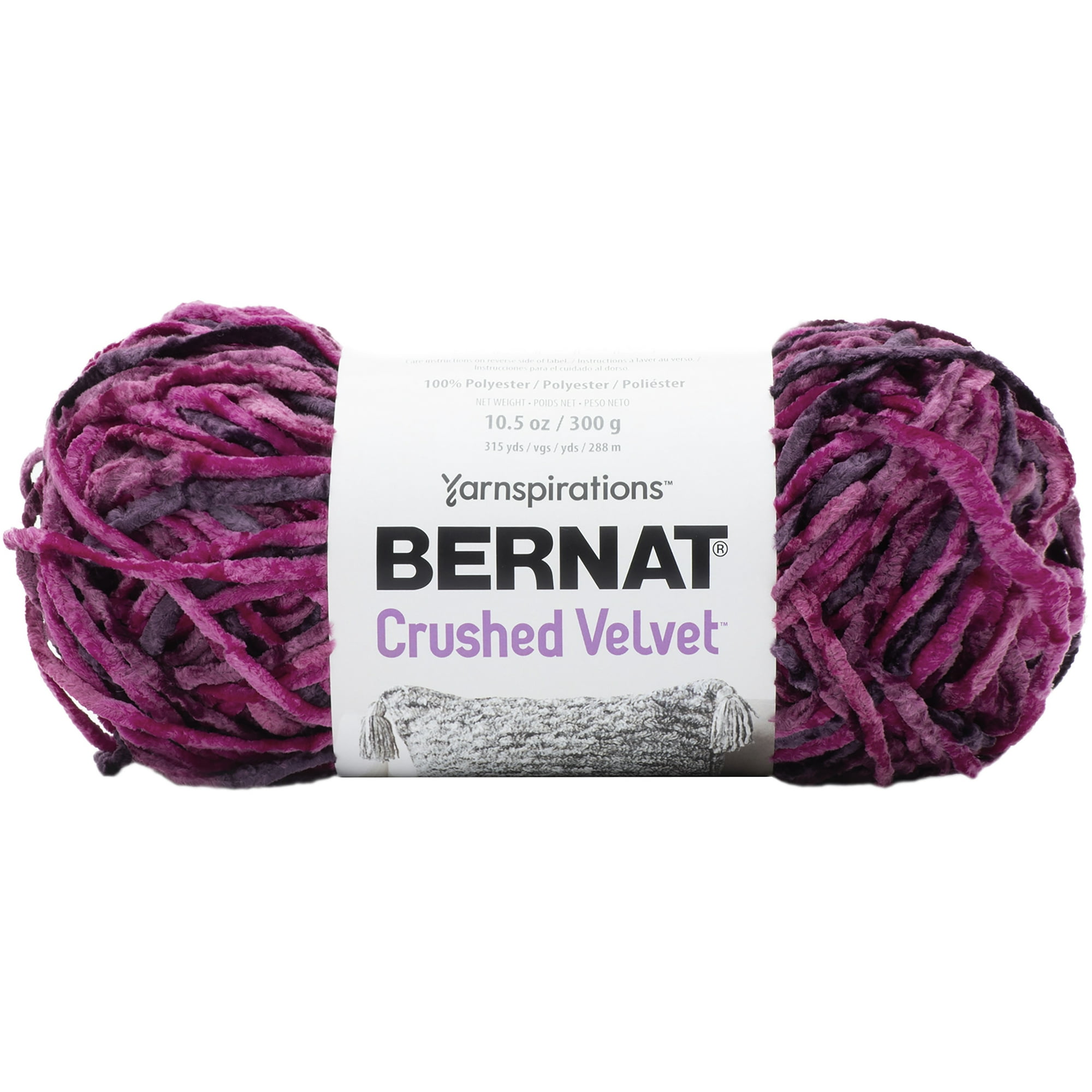 Click here for Bernat Crushed Velvet Yarn  Polyester #5 Bulky  10... prices