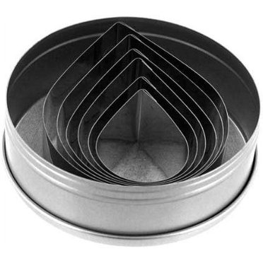 Ateco Petit Four Cutter Set - Stainless steel - Walmart.com