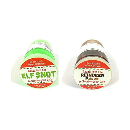 Funny Unique Holiday Gift Card Holder Set - Elf Snot and Reindeer Poo ...