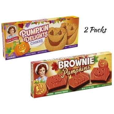 Little Debbie Pumpkin Delights, Pack of 2, Fall/Halloween Holiday Snack ...