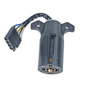 Pollak 12-718 7-Round to 5-Flat Park Power Adapter - Walmart.com