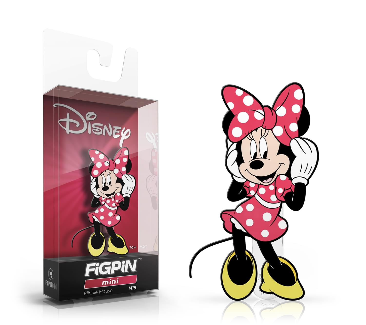 Mickey & Friends Enamel FiGPiN Mini | Minnie Mouse #M15 - Walmart.com
