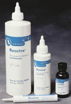 Resolve Immersion Oil0.5 oz, Clear, Colorless, Low Viscosity ...