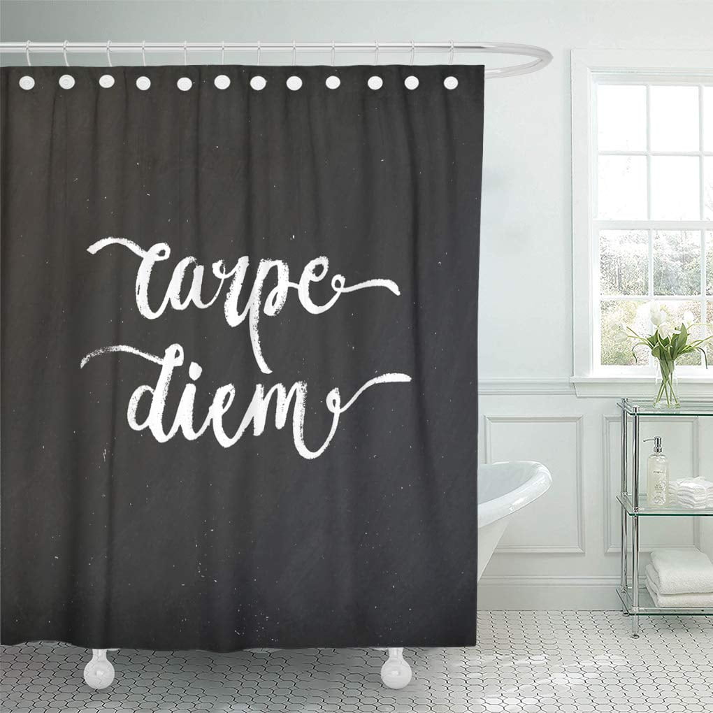 CYNLON Carpe Diem Hand Written Latin Inspire Handwritten with Ink and ...