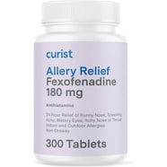 Welmate Fexofenadine HCl 180mg - Non-Drowsy Allergy Relief Pills - USA ...
