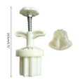 30g Plastic Stamps Moulds Christmas Series Hand-Making Molds for Mid ...