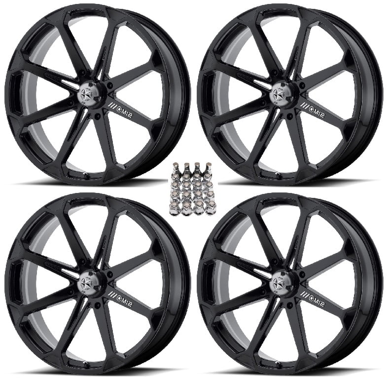 MSA M12 Diesel ATV Wheels/Rims Black 22" Can-Am Commander Maverick ...