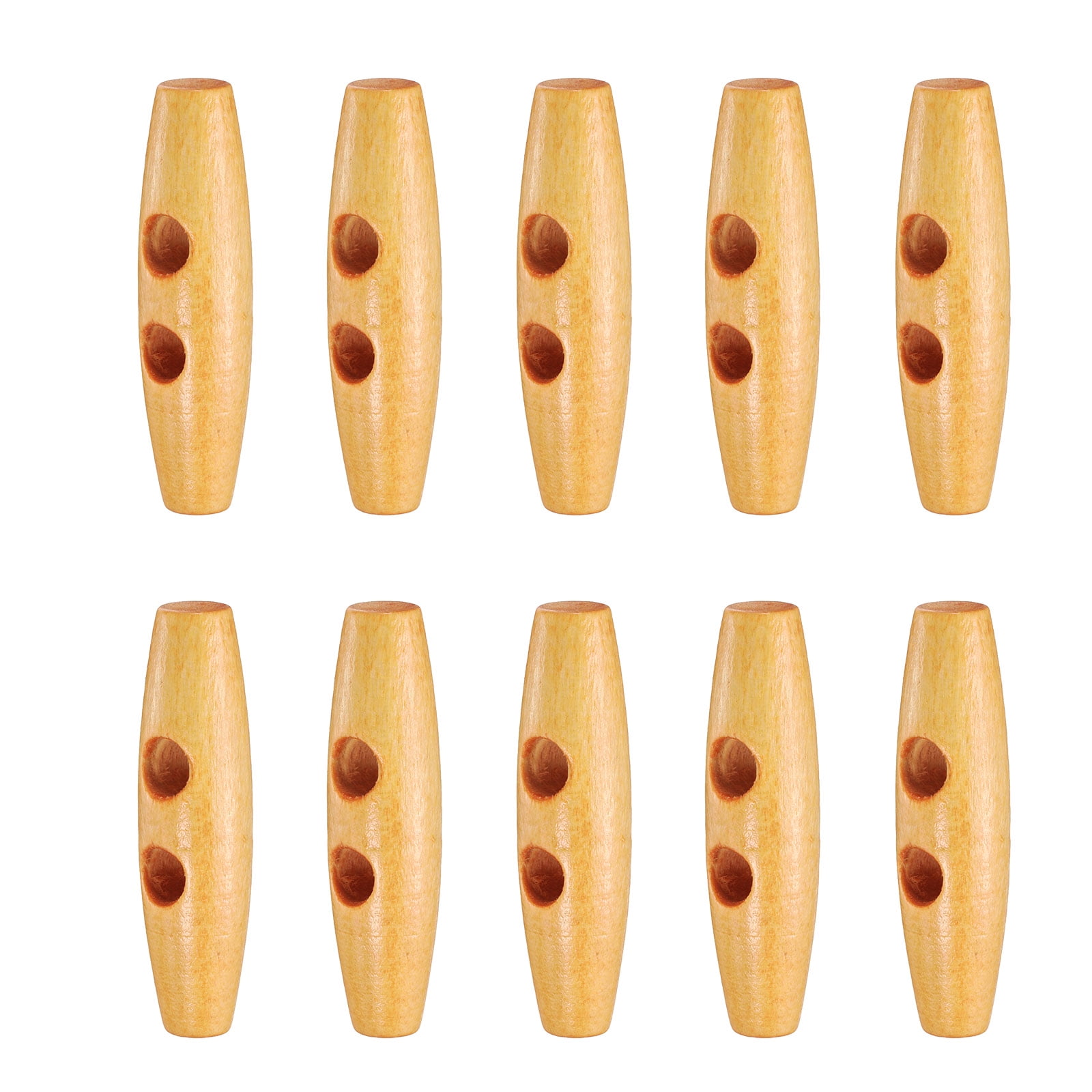 Click here for Uxcell 10pcs Wooden Toggle Buttons  Olive Wood Sew... prices