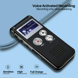 RONY 32GB Digital Voice Recorder MP3 Player for Lectures, Interviews ...