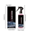 Automotive Glass Cleaner, Windshield Window Oil and Stain Remover 100ml ...