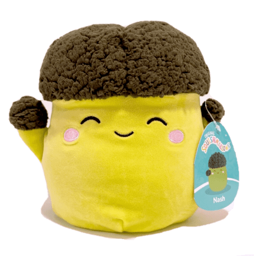 Squishmallows Kellytoy 2023 Veggie Squad 8" Nash the Broccoli Plush ...