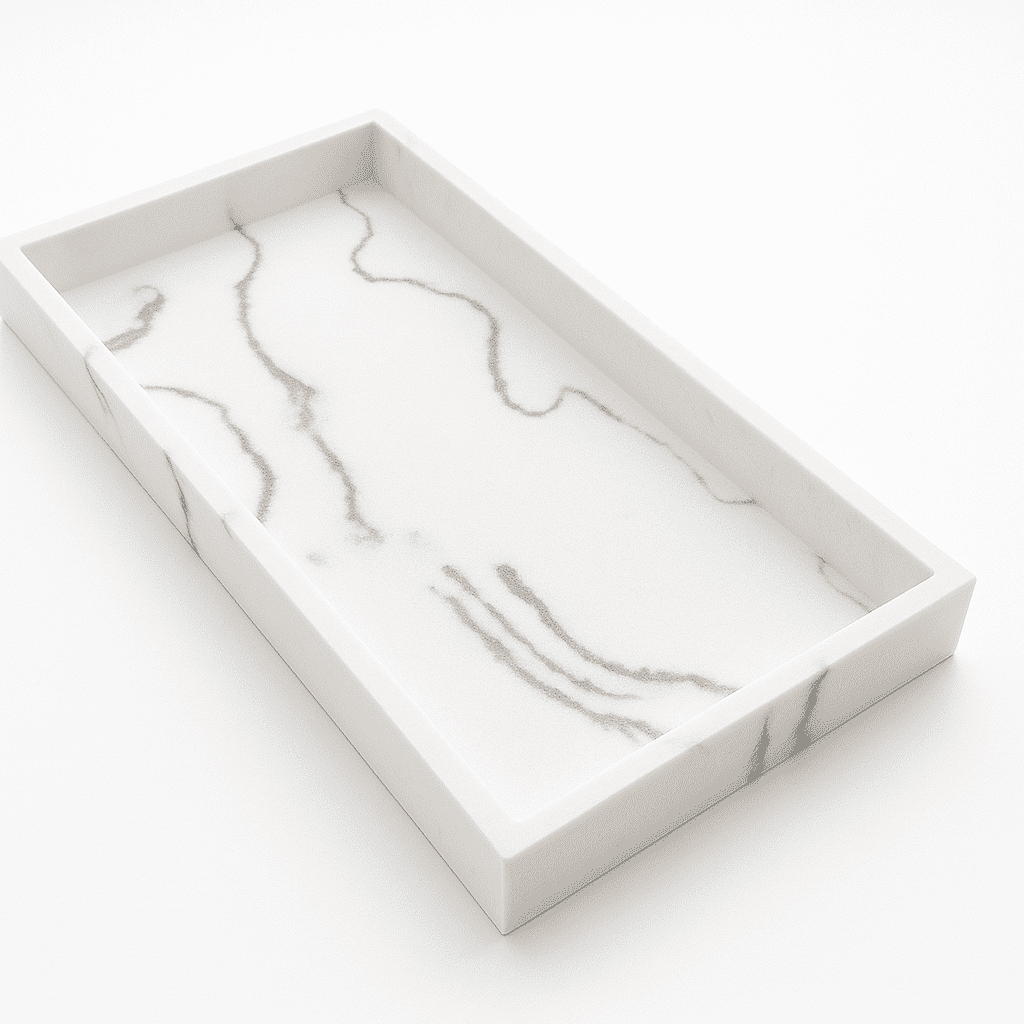 Click here for Anko Marble Look Rectangular Tray M prices