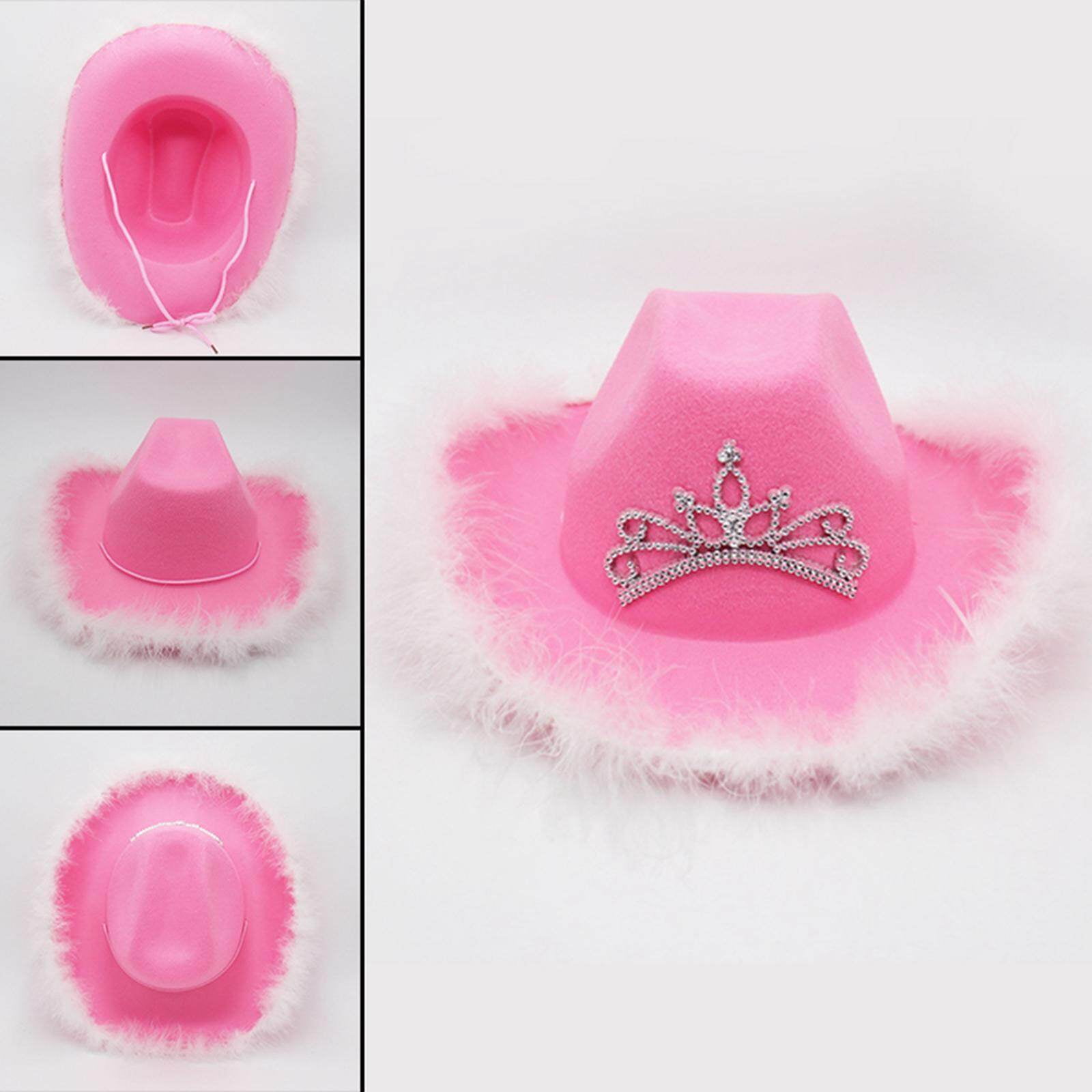 Click here for Destyer Novelty Cowboy Cowgirl Hat Party Dress Up... prices