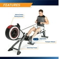 Marcy Foldable Turbine Rowing Machine Rower with 8 Resistance Setting ...