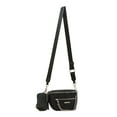 Madden NYC Women's Chain Pocket Fanny Pack with Detachable Pouch ...