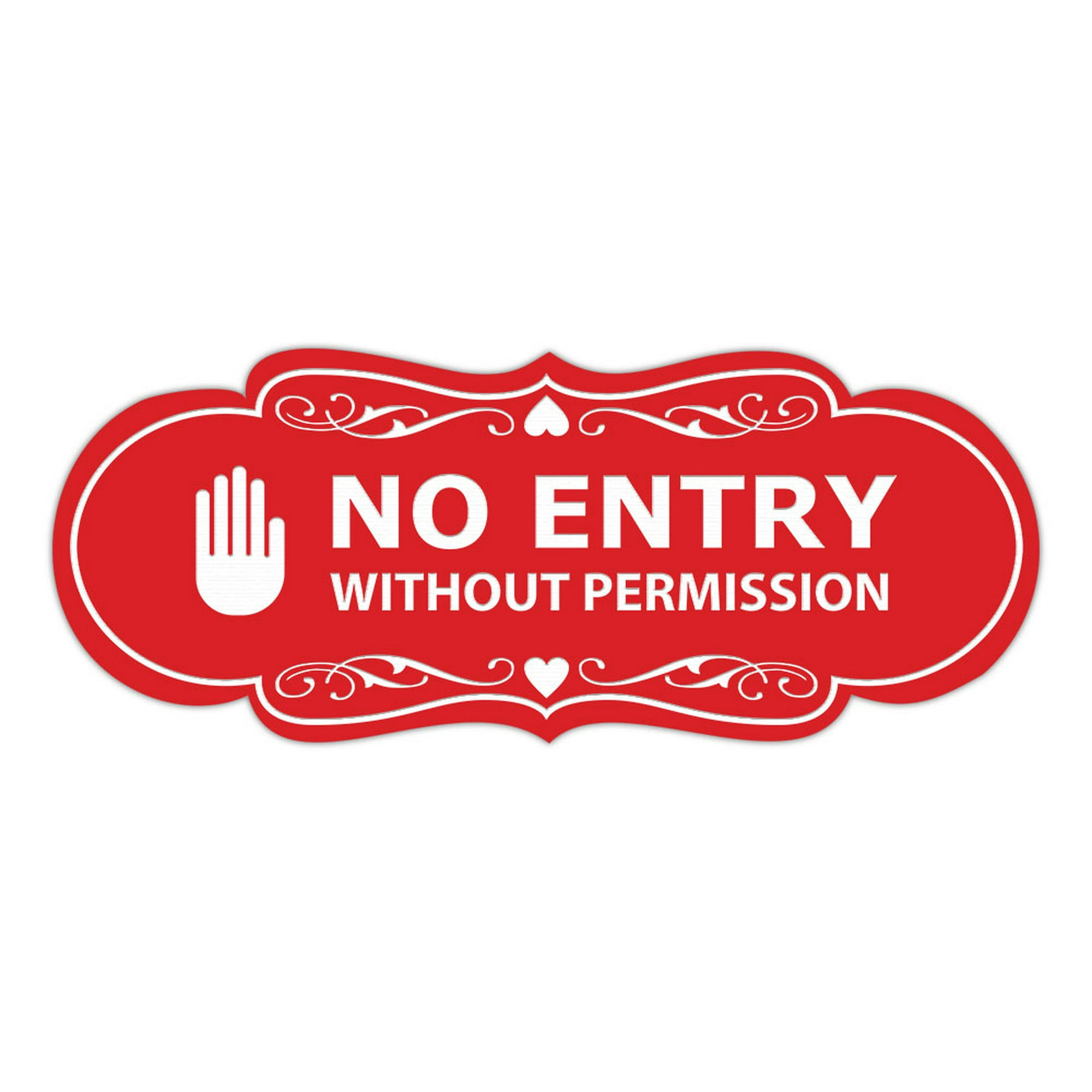 No Entry Without Permission