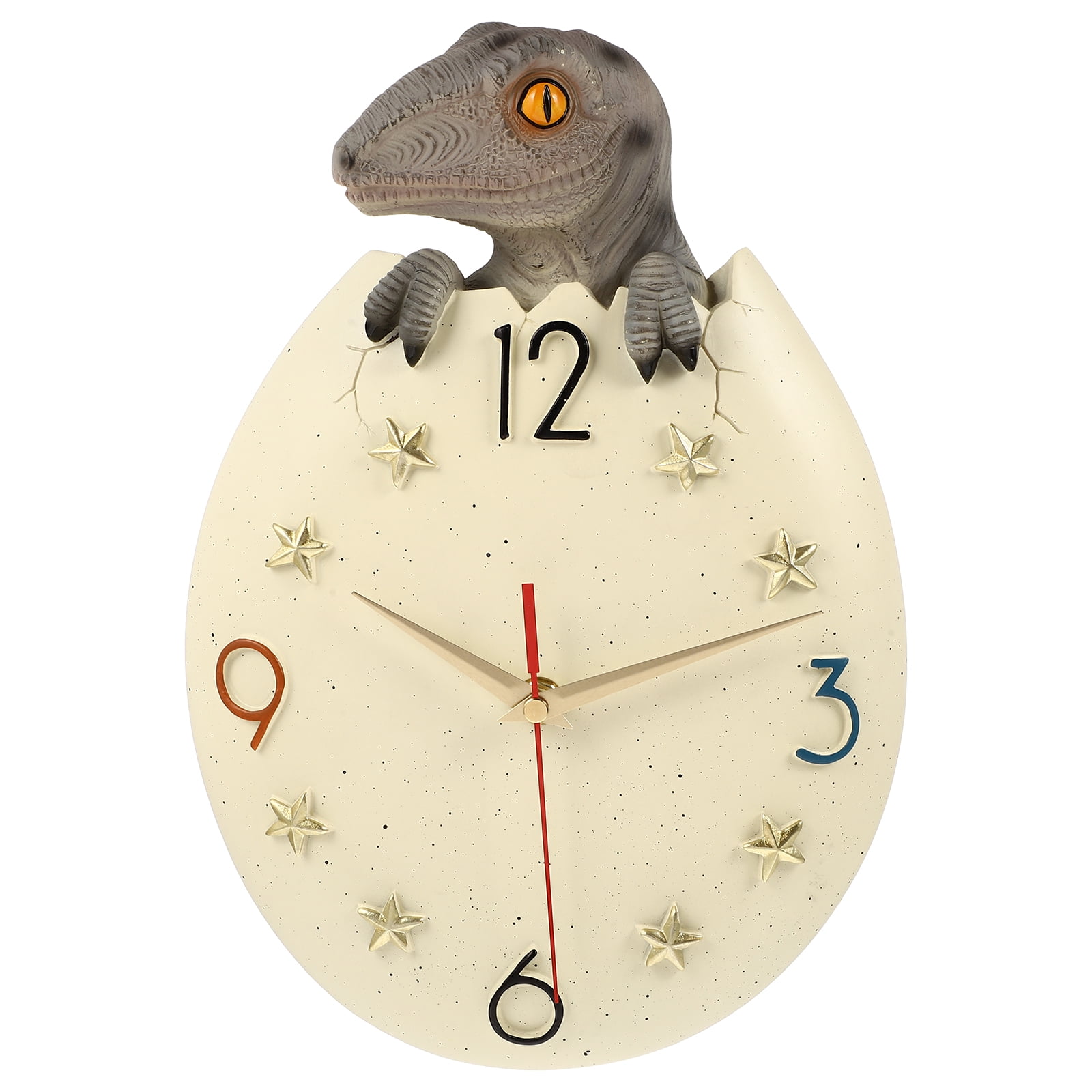 Click here for Kakowely Dinosaur Wall Clock Resin Dinosaur Eggshe... prices