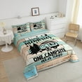 Camping Comforter Set Full,Camper Themed Bedding Camper Decor,RV Travel ...