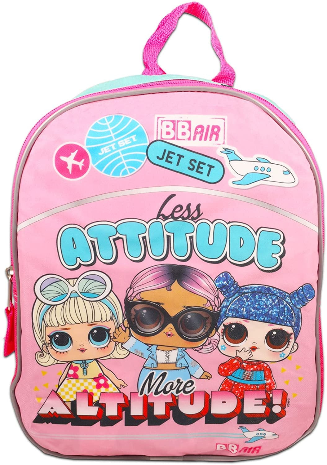 LOL Surprise Mini Backpack for Girls 11" Attitude Altitude Backpack ...