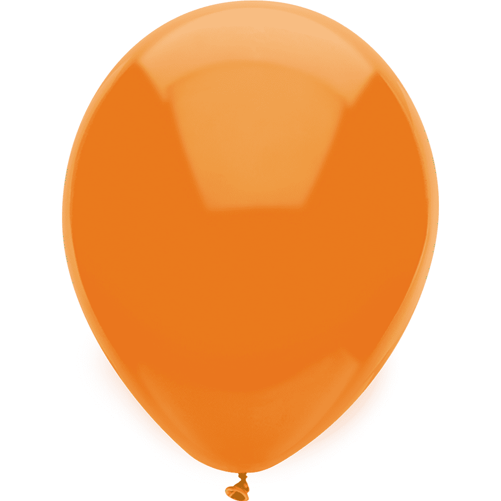 Way To Celebrate 15 Ct. 12" Plain Orange Balloons - Walmart.com ...