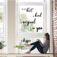 1pc PVC Wall Stickers for Wall Decoration Inspiring Quote Word 39x98cm ...